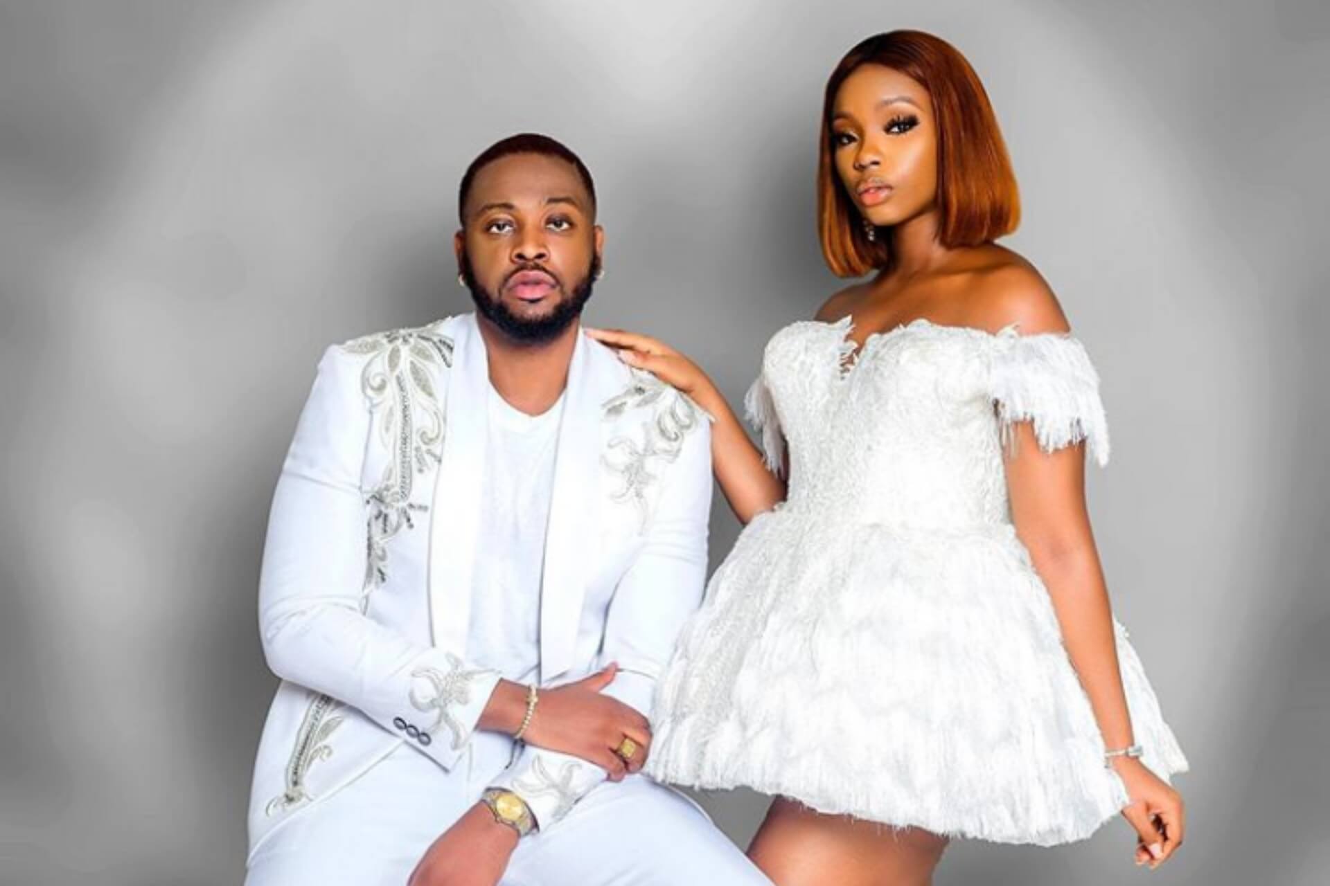 Check out hilarious Teddy A’s make up artistry skills on Bambam; Watch ...