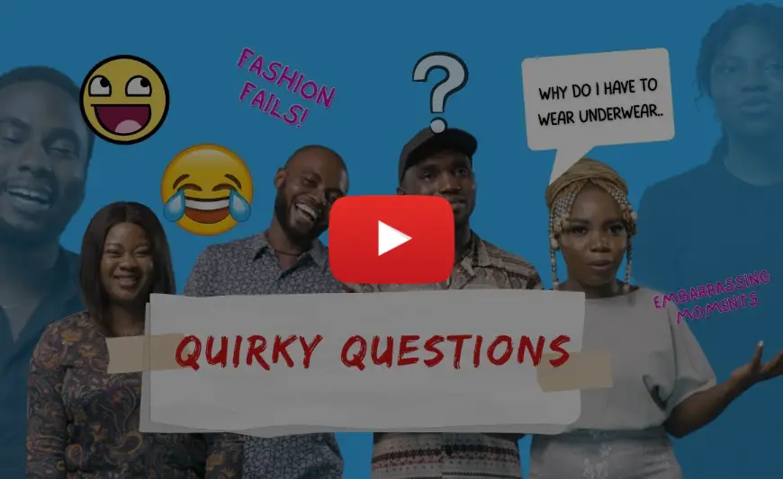 Quirky Questions Ep 1: Answering embarrassing questions on Fashion ...